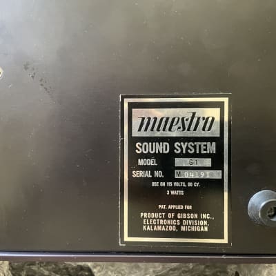 Maestro Rhythm N Sound G-1 with Original Box | Reverb