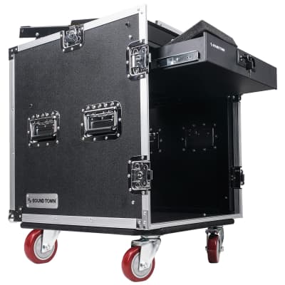 STMR-14TD3 | 14U Space PA DJ Rack/Road ATA Case w/ 11U Slant | Reverb