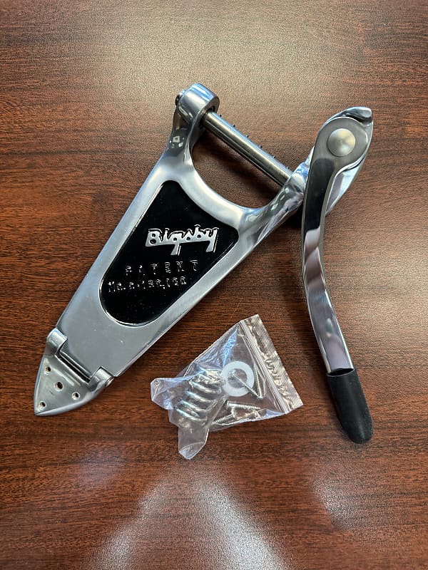 Bigsby B6 with Gretsch hinge 2000s - Silver | Reverb Canada