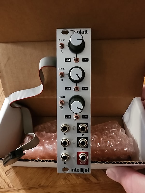 Intellijel Triplatt Triple Attenuator Eurorack Synth Module | Reverb