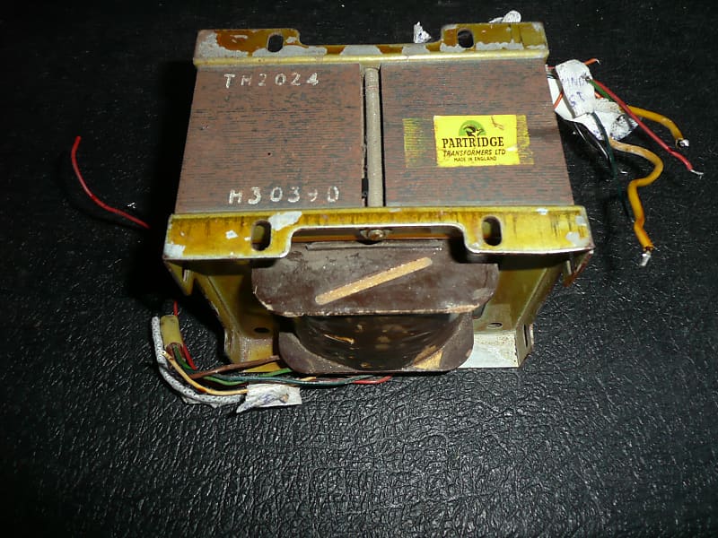 Vintage Partridge valve Mains / Power Transformer 100 Watt - | Reverb