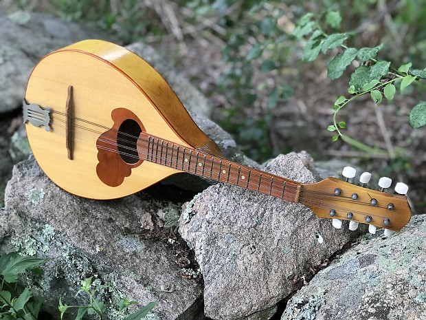Cool 1978 Russian-made Soviet Era Teardrop Mandolin Solid | Reverb