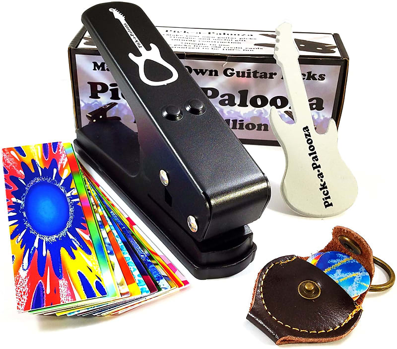 Premium Pick Maker - DIY Guitar Pick Punch Mega Gift Pack | Reverb