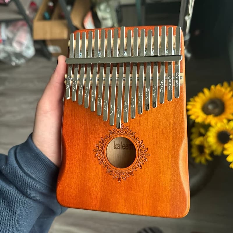 17 Key Wooden Kalimba - Thumb Piano | Reverb