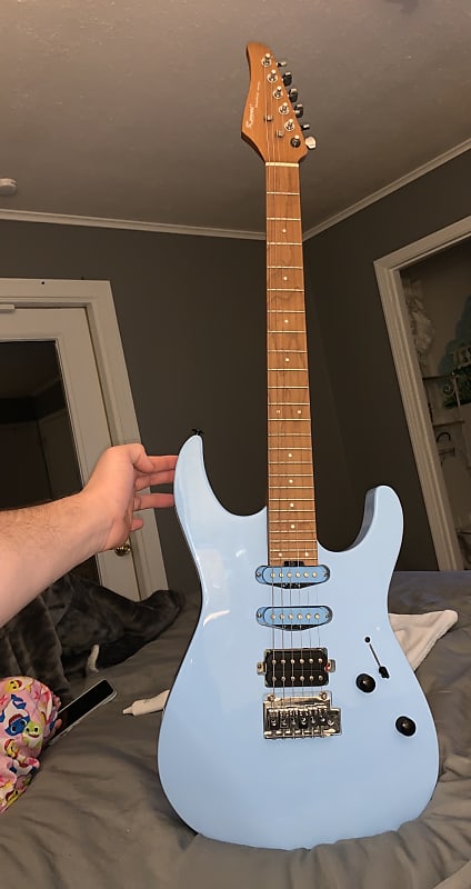N/A Super Strat 2020 Baby blue | Reverb