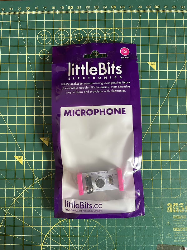 LittleBits i21 Microphone Module [sealed, unused, unopened; | Reverb