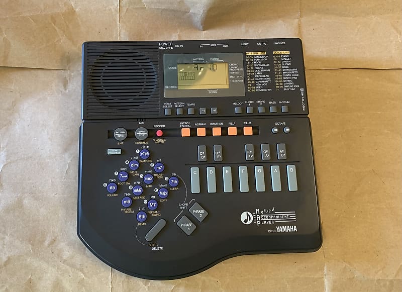 Yamaha QR10 Music Accompaniment Player 1990s - Black | Reverb