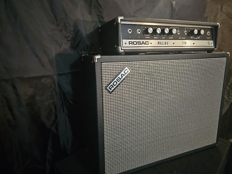 Rosac Malibu 77G Amplifier 1970 - Black | Reverb