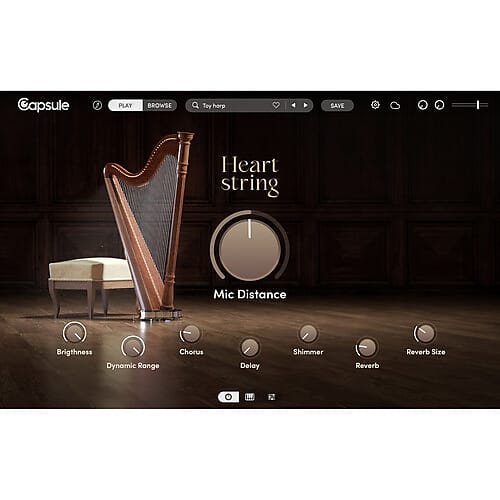 Capsule Audio Heart String Concert Harp Virtual | Reverb Canada
