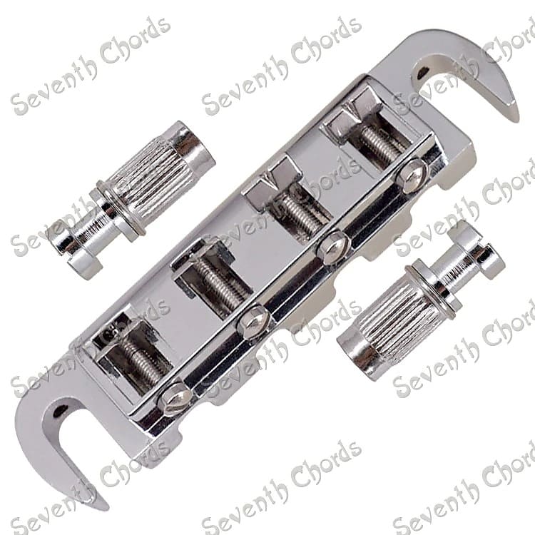 4 String Bass Tune O Matic Bridge in Chrome | Reverb UK