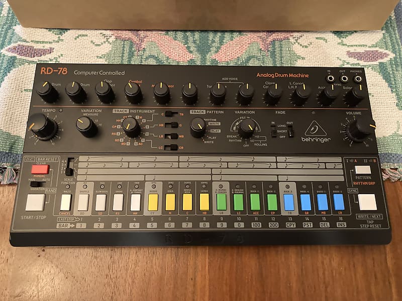 Behringer RD-78 Analog Drum Machine - Mint | Reverb
