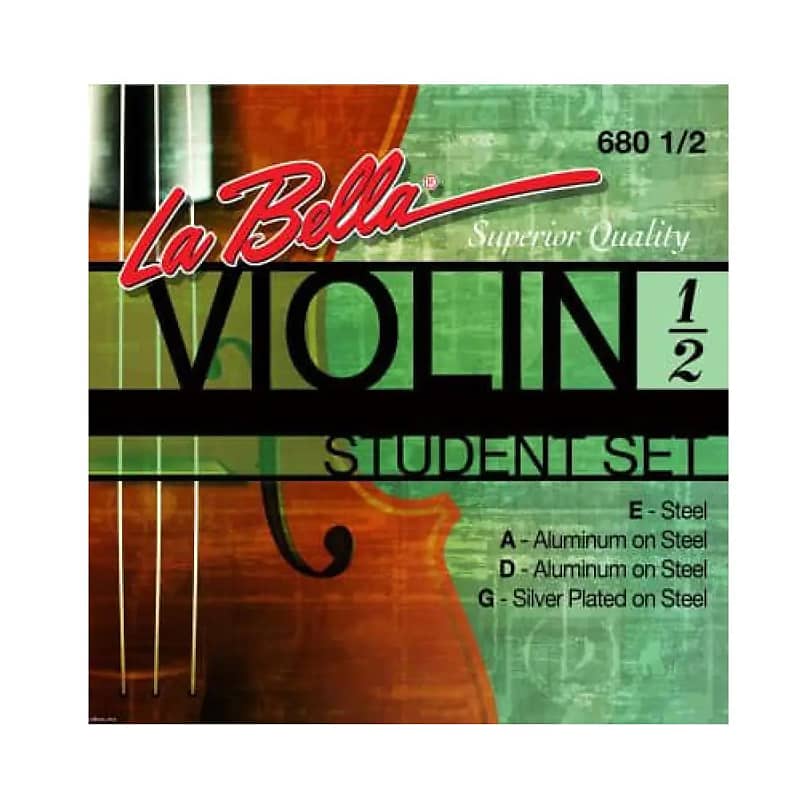 La Bella 680 1/2 Violin Student String Set | Reverb