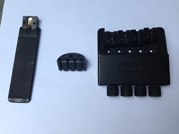 Steinberger / Hohner headless bass bridge / headpiece / leg | Reverb