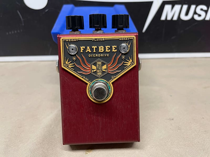 Beetronics FatBee Overdrive Pedal fat bee tronics | Reverb