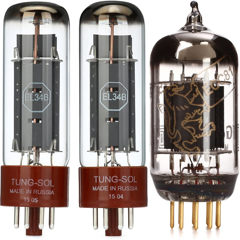 Tung-Sol EL34B Power Tubes - Matched Duet Bundle with Genalex | Reverb