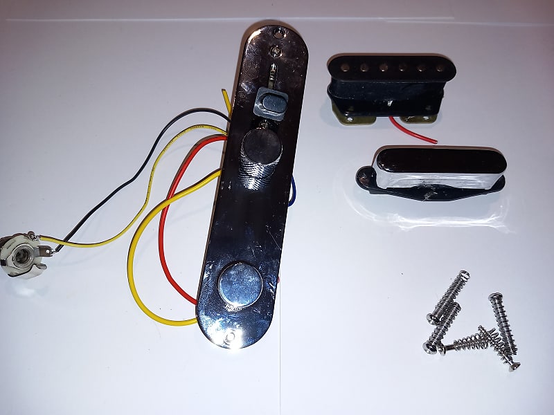 Squier Affinity Telecaster Pickups & Loaded Control Plate | Reverb UK