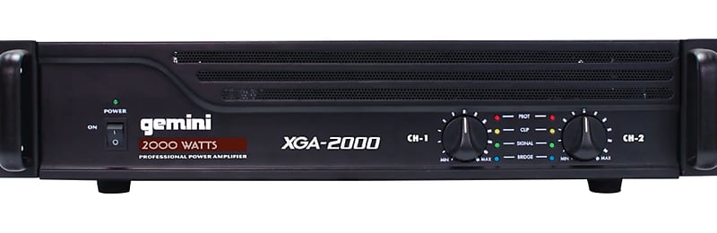 Gemini XGA-2000 Professional Power Amplifier, 2000 | Reverb Canada