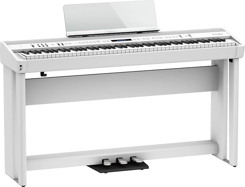 Roland FP90X White Digital Piano Home Package | Reverb