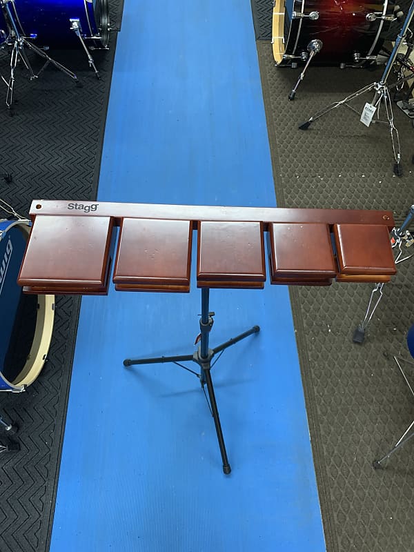Stagg 5pc Wooden Temple Block Set | Reverb