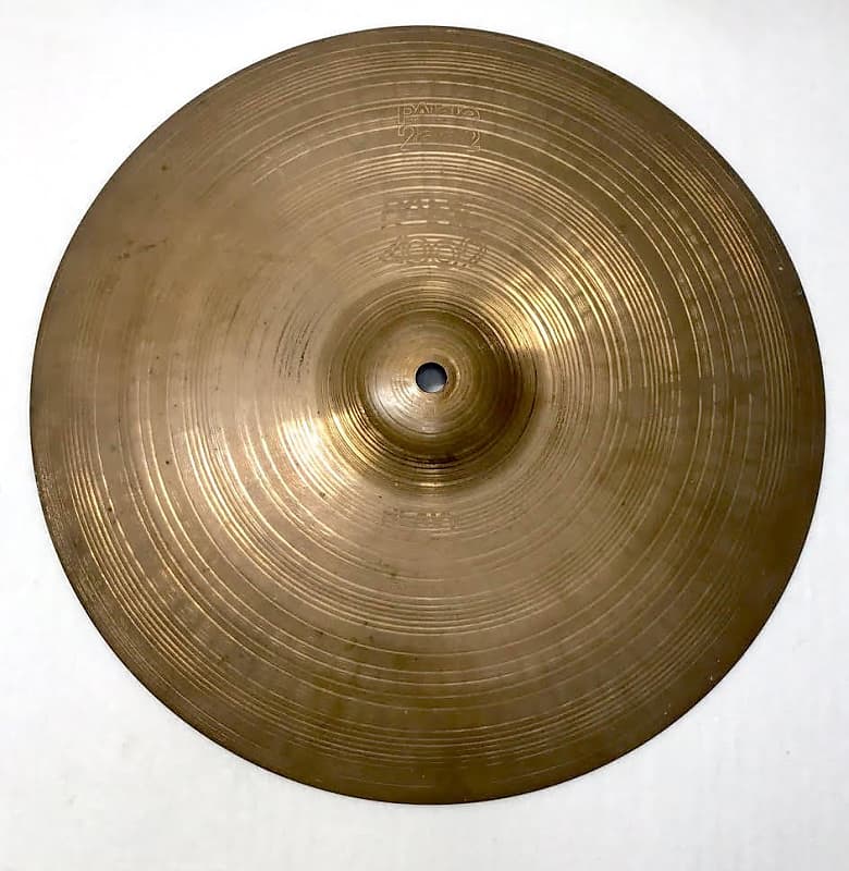 Paiste 2002 Heavy Rock Hi-Hat Cymbal, 14" (Used, Bottom Only) | Reverb