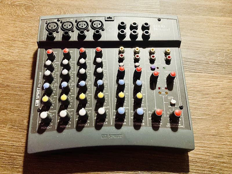 Soundcraft Spirit Folio Notepad Mixer 1996 - Black | Reverb