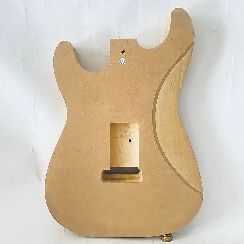 Custom Unfinished Stratocaster Strat Style Guitar Body | Reverb