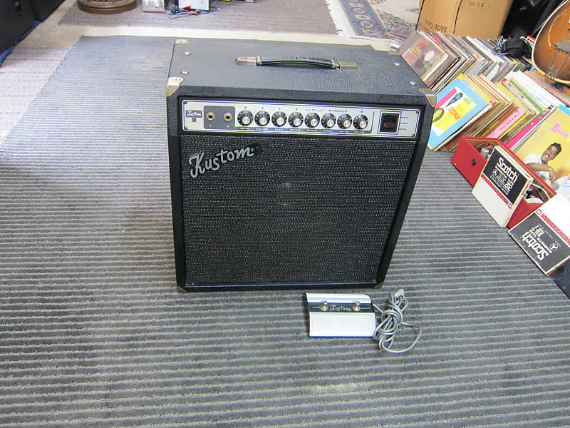 Vintage Kustom Model 1 Combo Guitar Amp, USA, Footswitch, | Reverb