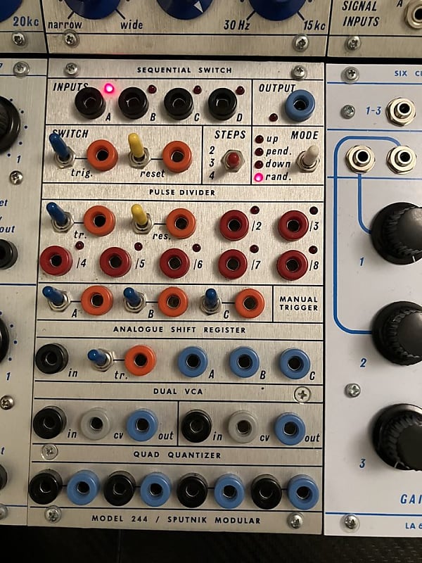 Sputnik Modular 244 - Sequential Switch 2010s - Silver | Reverb