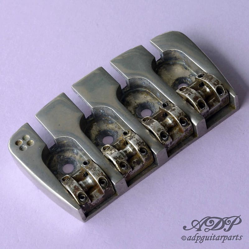 Sandberg Relic Nickel Aged Bass Bridge 4 strings | Reverb