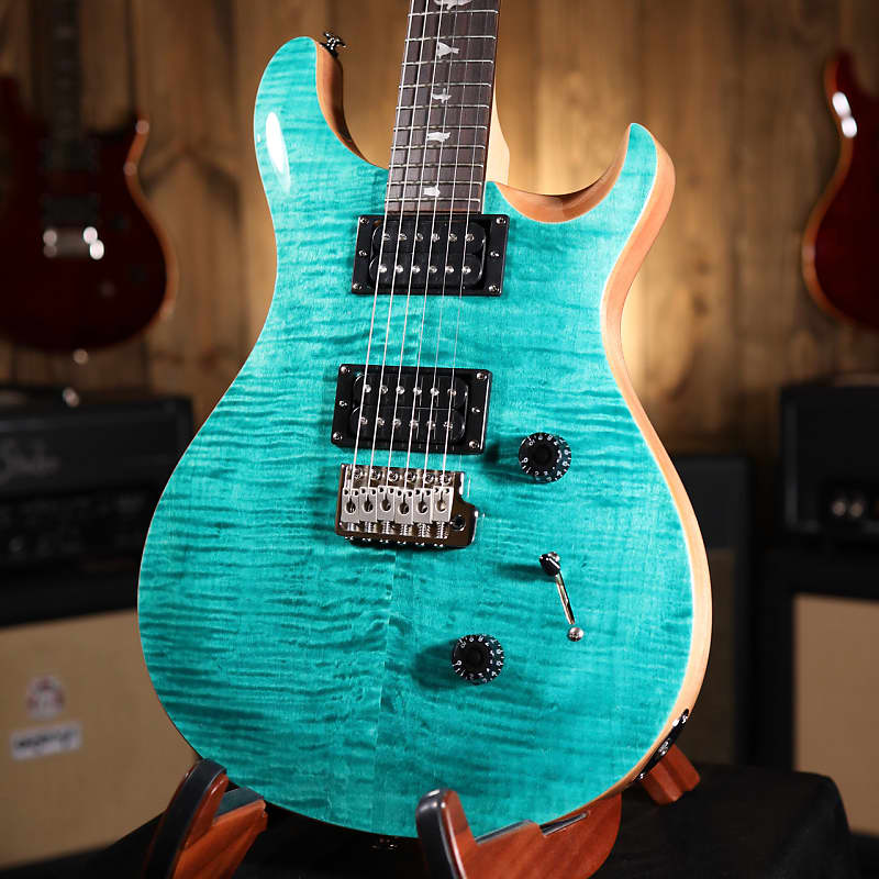 PRS SE Custom 24 - Turquoise 0163 | Reverb