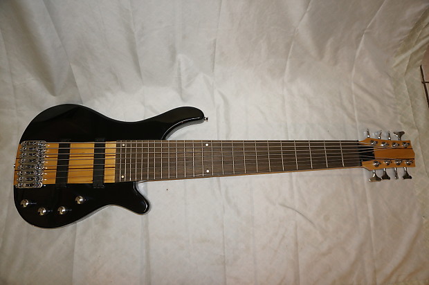 8 string bass guitar, Neck through | Reverb