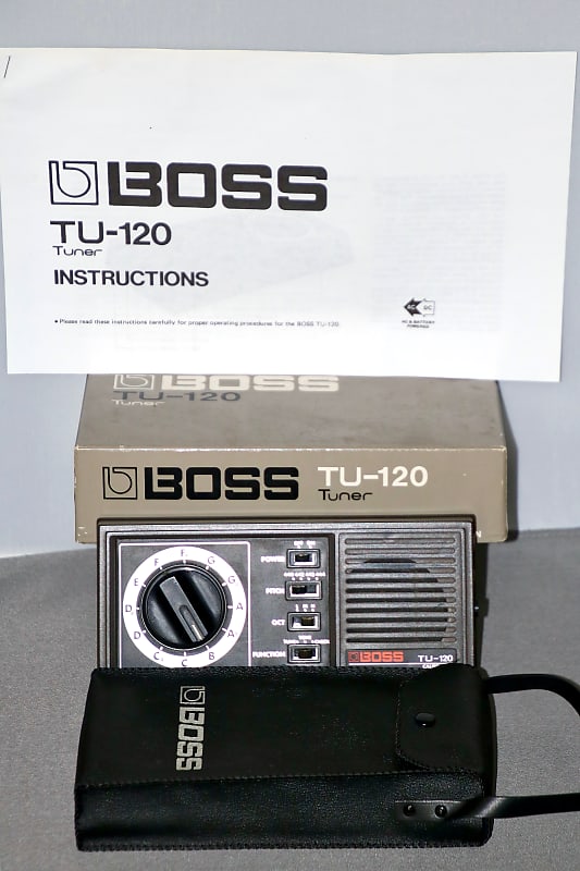 Boss TU-120 Guitar Tuner - Vintage 1980s | Reverb UK