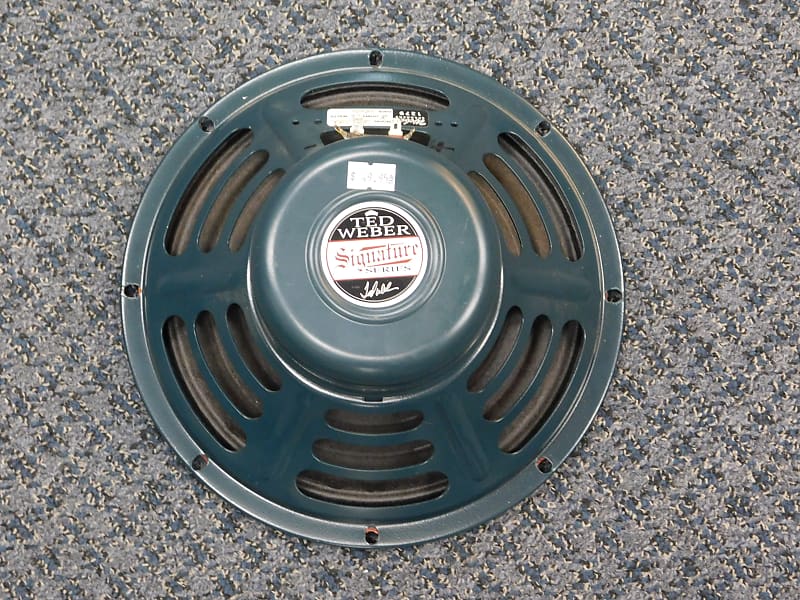 Weber Signature Series Sig 10A-S 10 inch 8 Ohm 15 watt Alnico | Reverb