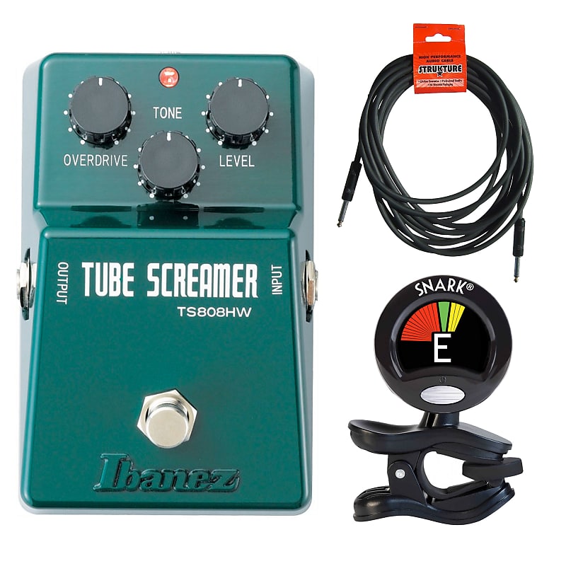 Ibanez TS808HW 9 Series Tube Screamer Distortion Pedal with | Reverb