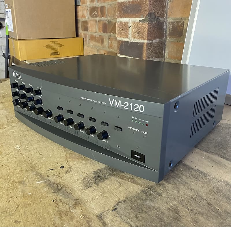 TOA Electronics VM-2120 UK 2010+ ABS resin, Steel plate, | Reverb UK