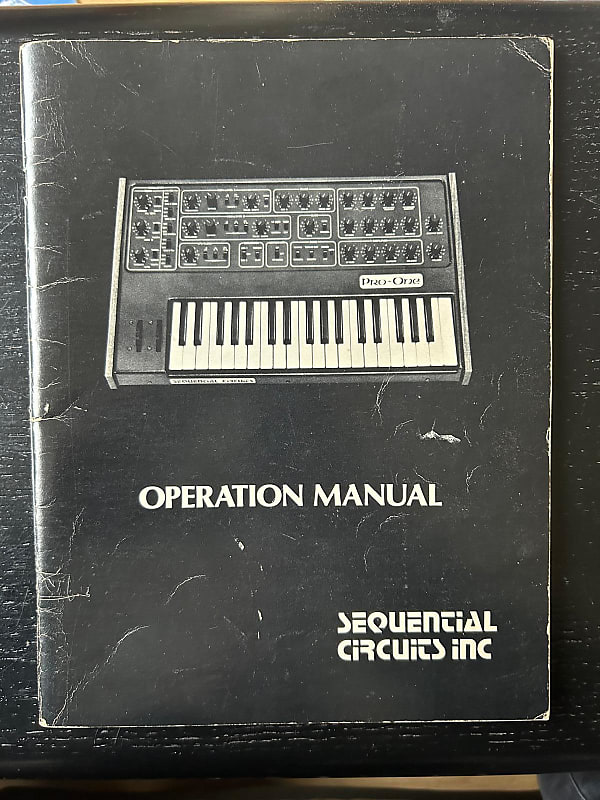 Sequential Circuits SCI Pro-One Synth - Original Operation | Reverb