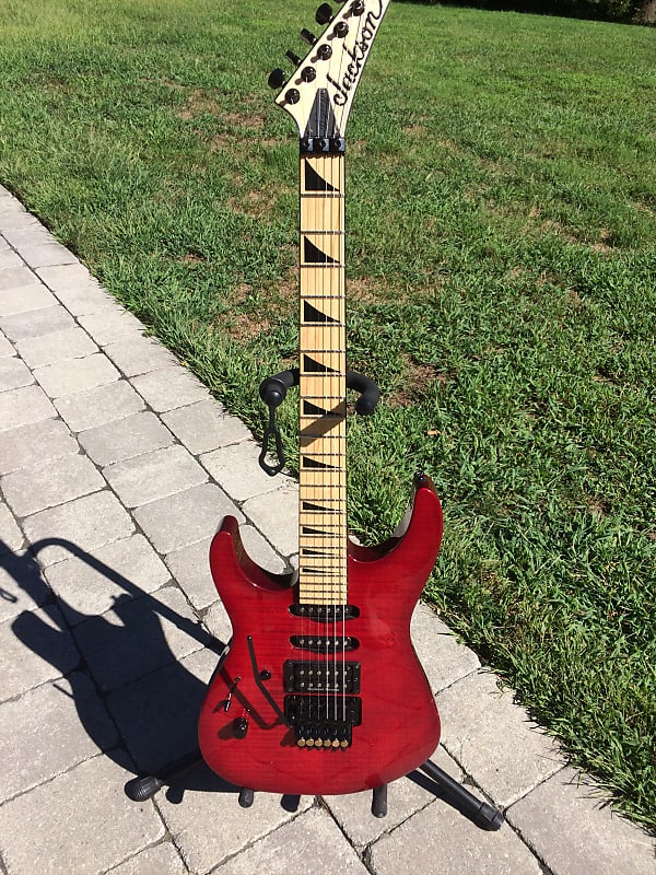Jackson Left Handed Custom DK2L Pro maple Neck Floyd Rose | Reverb