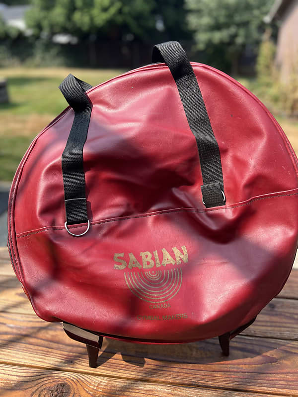 Sabian VINTAGE SABIAN SALES REP SAMPLE BAG 1980'S 1980-1990 - | Reverb