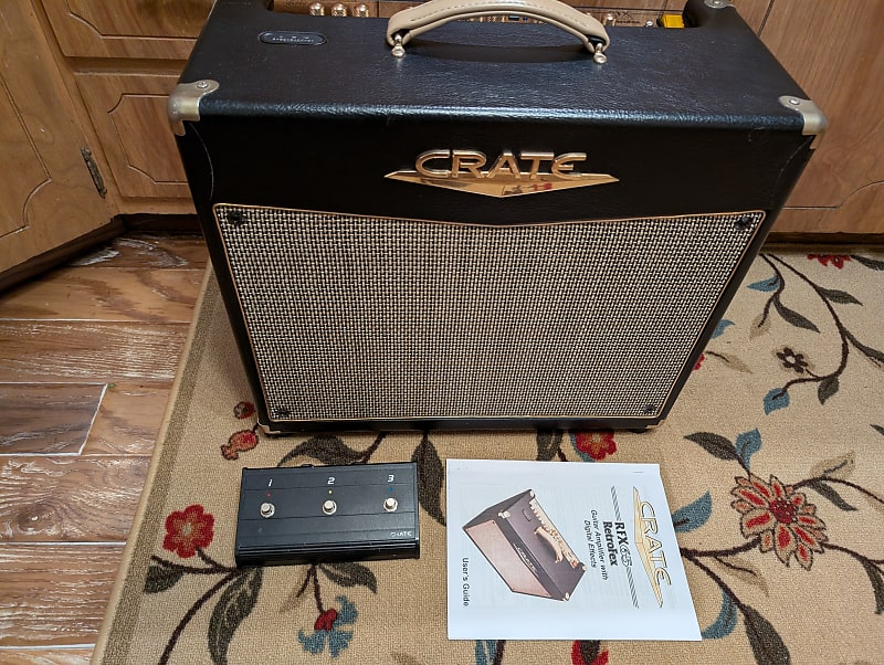 Crate RFX 65 RetroFex 65W 3 channel combo guitar amp 2000's - | Reverb