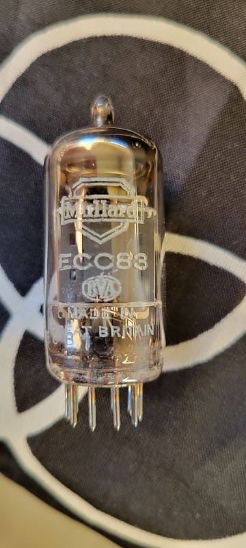 Mullard Blackburn 12ax7 Ecc83 BVA NOS 1966 White Label | Reverb