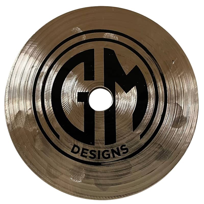 4" GM Designs HEAVY Cymbal Bell Disc - Clear/Penetrating High | Reverb