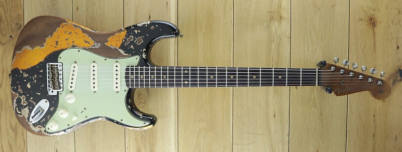 Fender Custom Shop Roasted 61 Strat Super Heavy Relic | Reverb UK