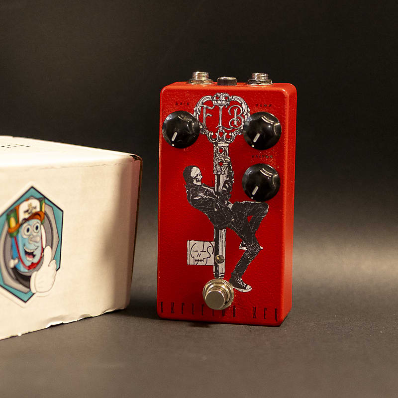 Funny Little Boxes (UK) Skeleton Key Overdrive Pedal, #334 | Reverb