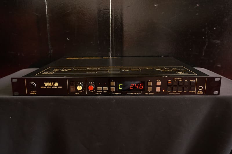 Yamaha D1500 Digital Delay 1U Rack Mount Effects FX w/ MIDI | Reverb