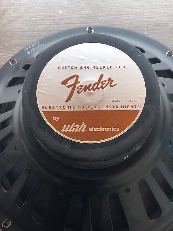 Fender Utah Electronics Speaker | Reverb