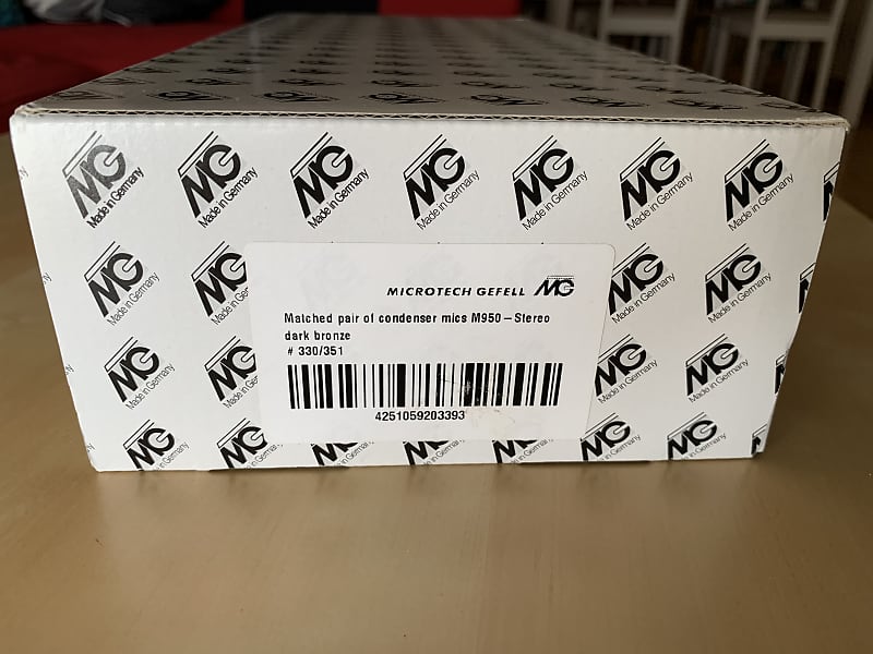 2020 Microtech Gefell M950 matched pair | Reverb