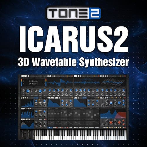 New Tone2 Icarus2 Synthesizer Virtual Instrument VST/AAX/AU | Reverb