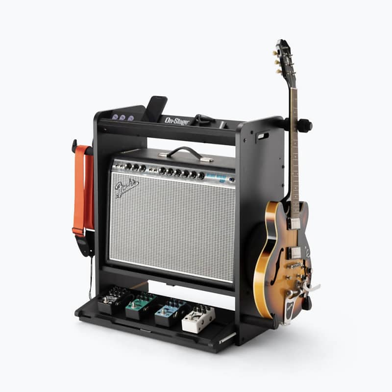 On-Stage Guitar Workstation - Black | Reverb