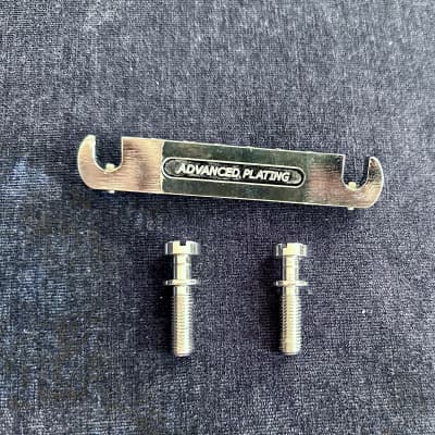 Gibson Advanced plating wraparound bridge - Silver | Reverb