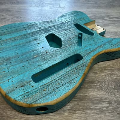 Pistols Crown Barncaster Tele GUITAR BODY ONLY PARTCASTER USA | Reverb